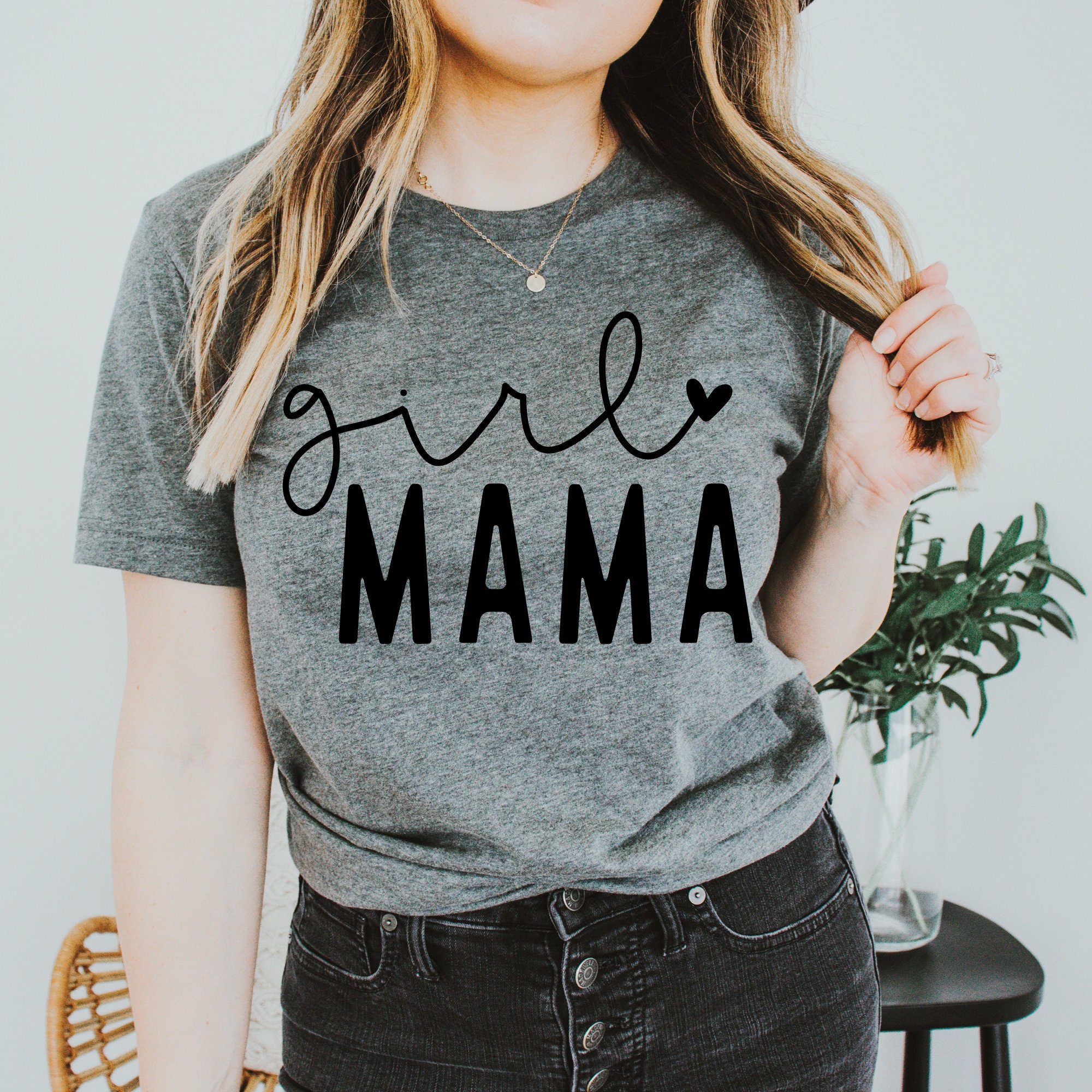 Girl Mama Shirt, Funny Mother's Day Gift, Mama, Mom T-shirt, Gift for ...