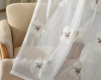French Sheer Curtains - Etsy