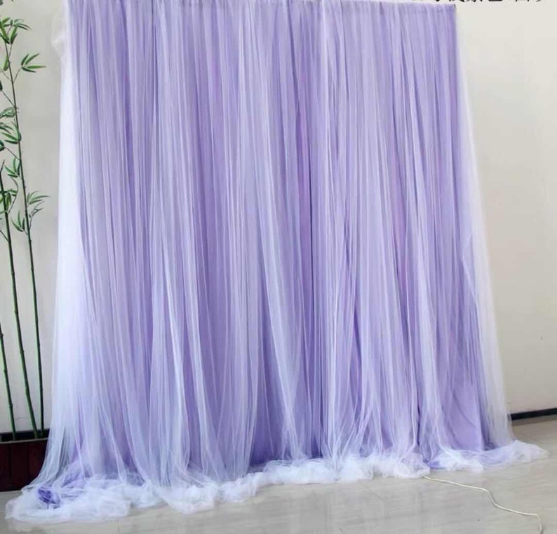 Purple Chiffon Backdrop for Bridal Shower Photography,newborn Baby ...
