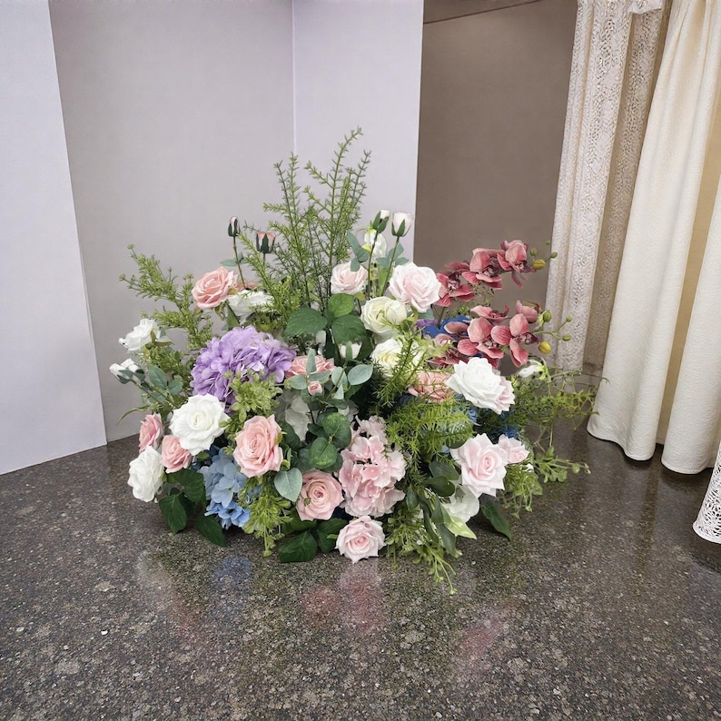 Floral Ground Arrangement,wedding Floor Flower,table Centerpieces ...