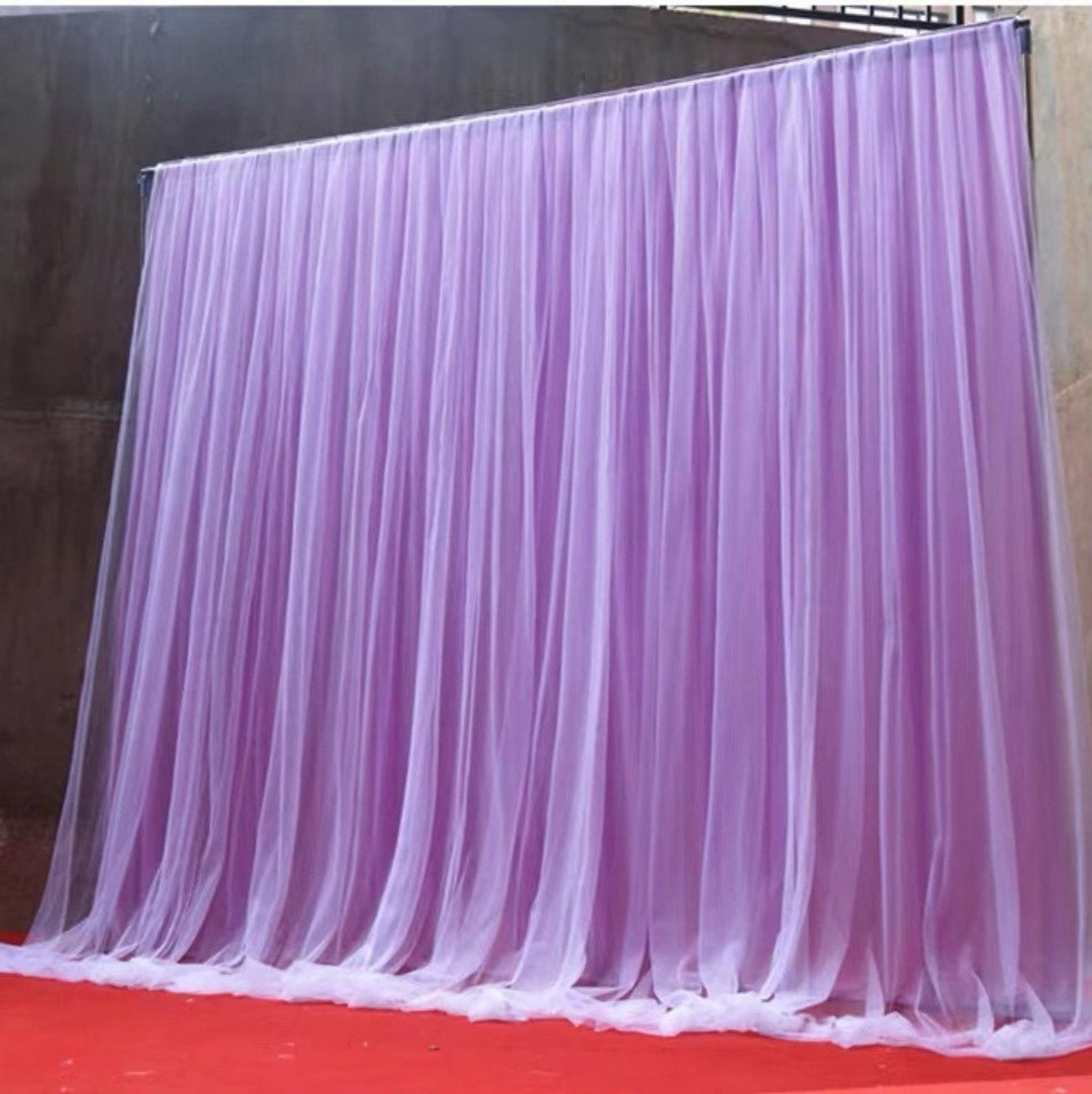 Custom Size Dark Green Chiffon Backdrop for Wedding Bridal - Etsy