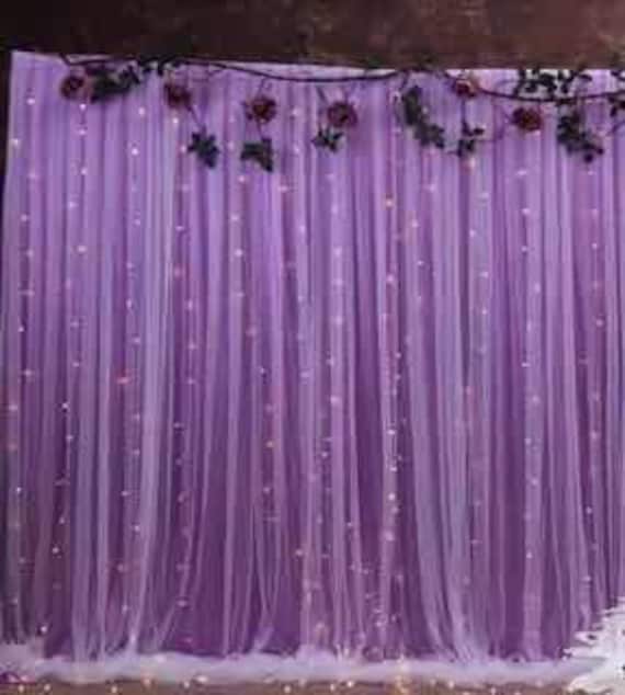 Purple Wedding Backdrop