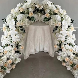 White Rose Hydrangea Flower Runner,wedding Aisle Runner,wedding ...