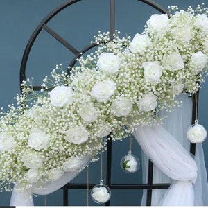 Baby Breath Garland,wedding Flower Garland,artificial Floral Runner ...