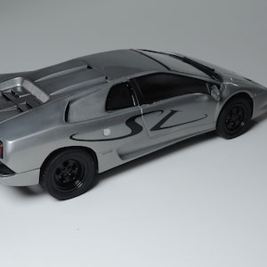 1/24 Scale Lamborghini Diablo SV - Handmade Model Kit Car Legendary V12 ...