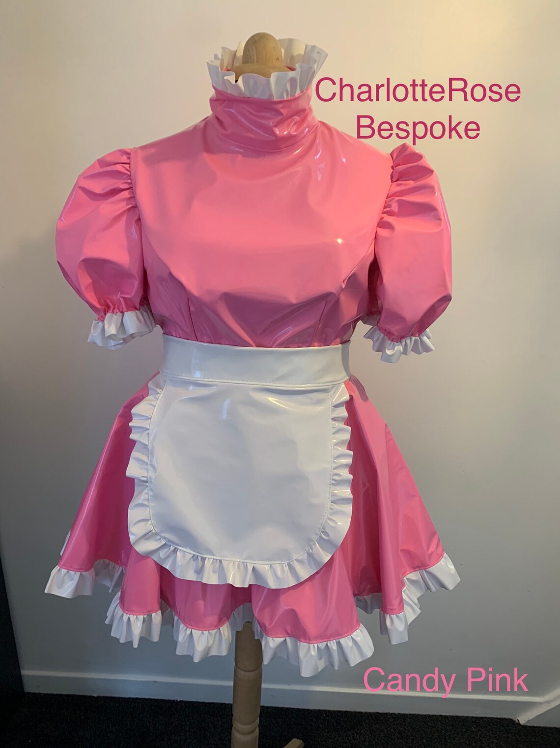 PVC French Maids Dress. | Etsy UK