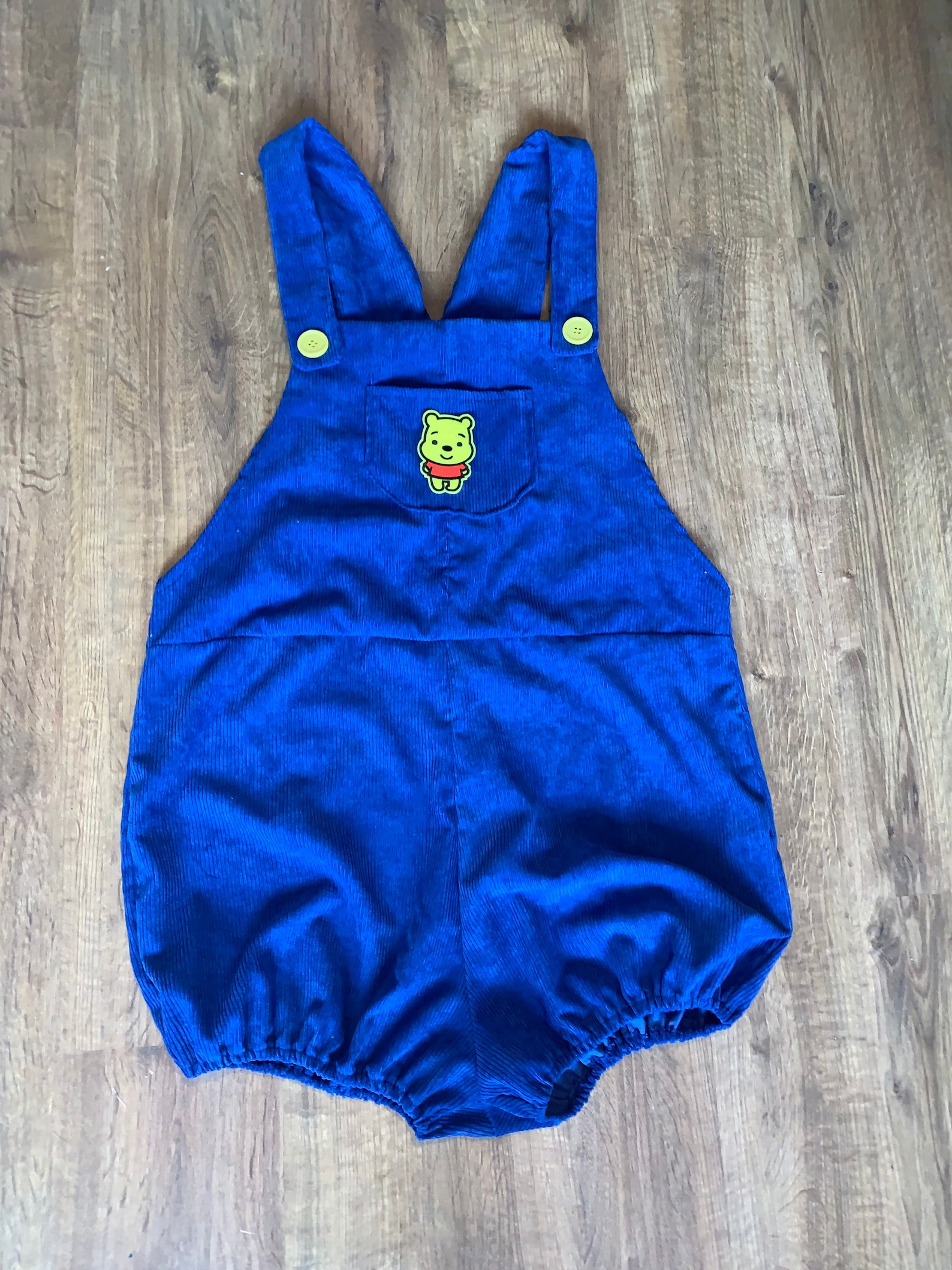 Adult Baby Dungaree Romper With Cute Embroidered Motif. - Etsy UK