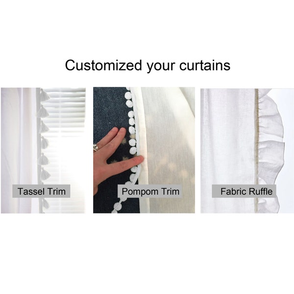 Ruffled Curtains - Etsy