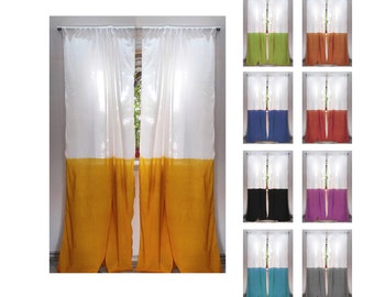 Sheer Half Window Curtain - Etsy