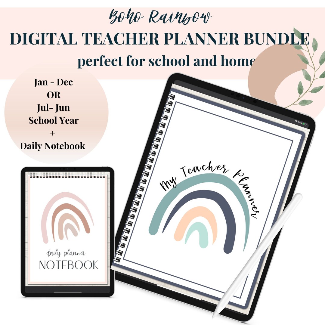 Digital Teacher Planner Australia, Digital Teacher Planner Goodnotes ...