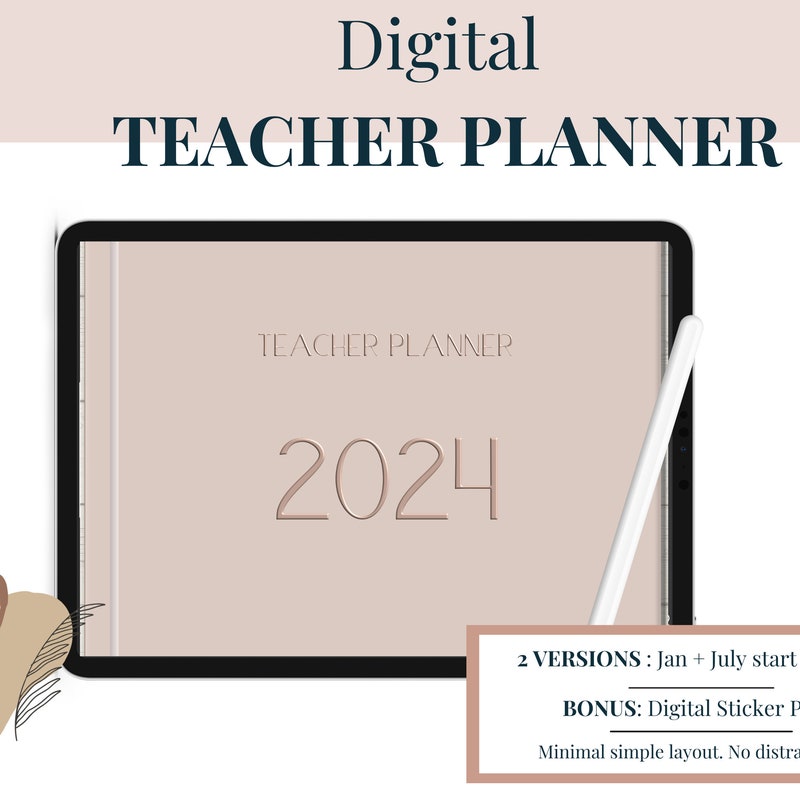 Teacher Digital Planner - Etsy