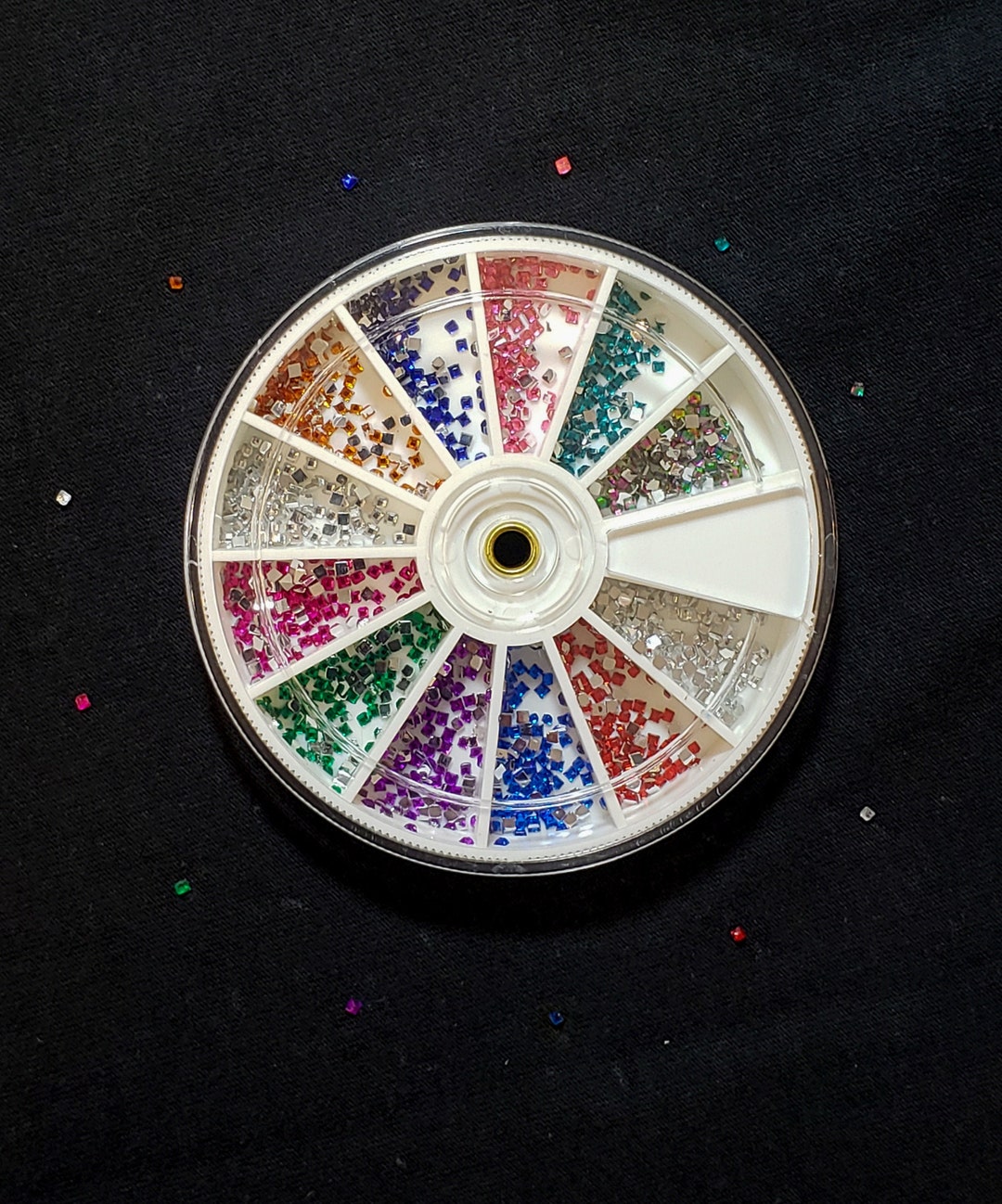 Square Rhinestone Wheel - Etsy