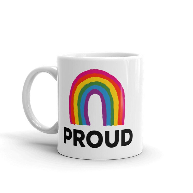 Gay Pride Mug Lgbt Equality Lgbtq Coffee Mug Equality Mug Rainbow