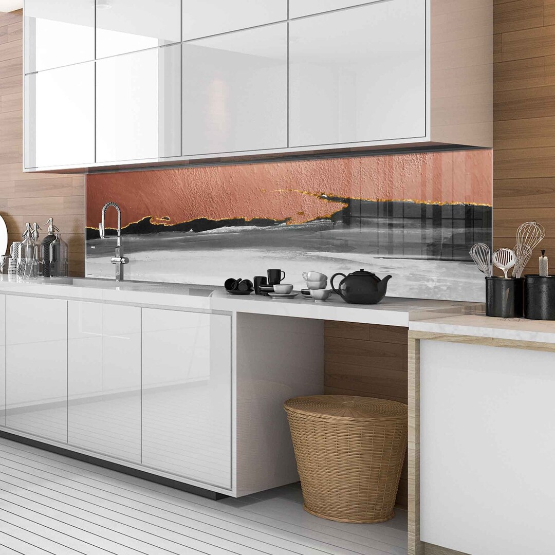 Kitchen Sink Splash Guard, Kitchen Sink Cover, Tempered Glass Kitchen ...