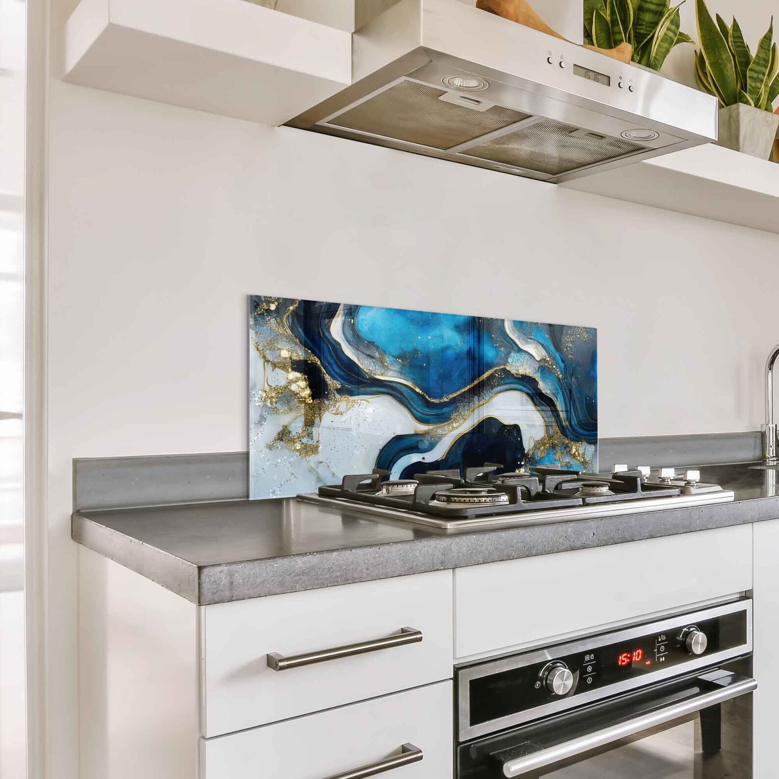 Kitchen Sink Splash Guard, Kitchen Sink Cover, Tempered Glass Kitchen ...