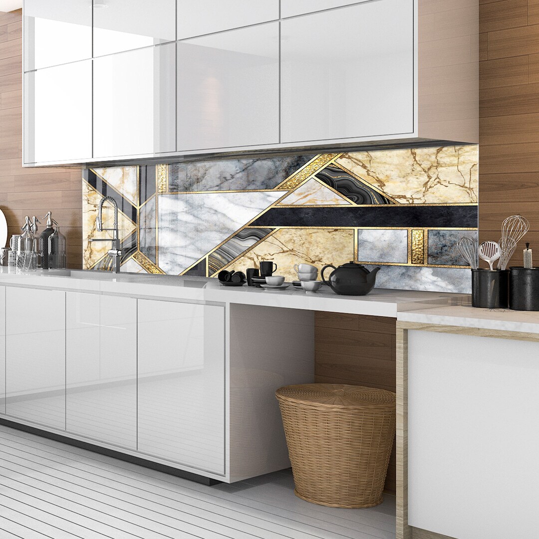 Kitchen Sink Splash Guard, Kitchen Sink Cover, Tempered Glass Kitchen ...
