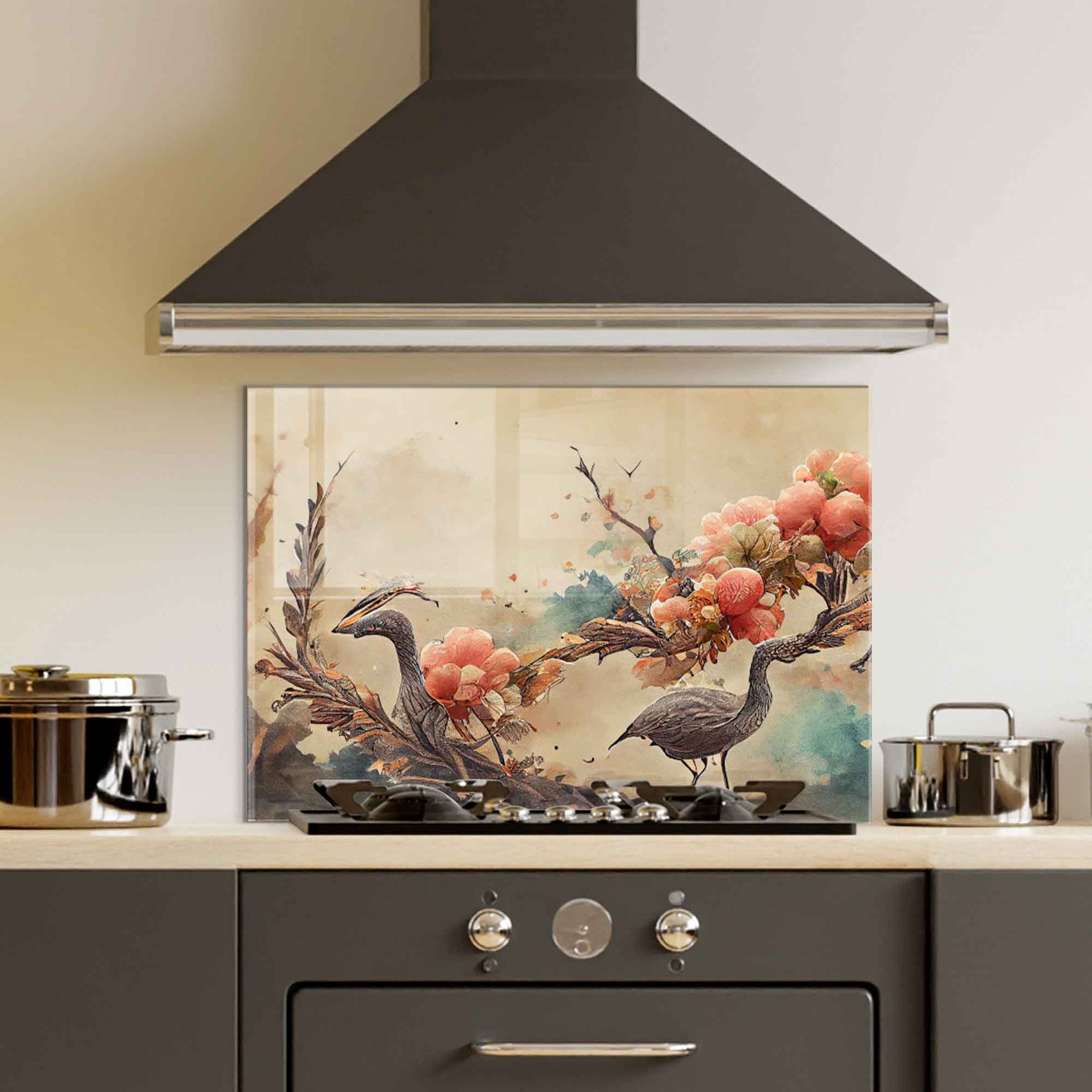 Kitchen Backsplash for Stove Glass Splashback Stove Back - Etsy