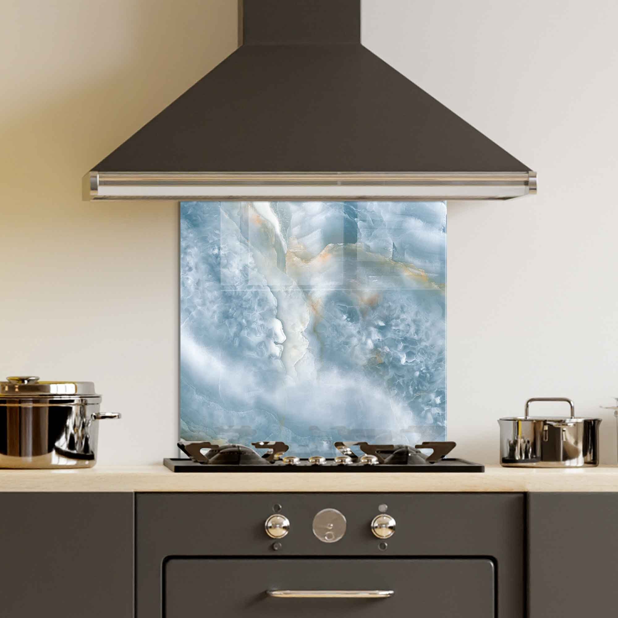 Stove Back Cover Kitchen Backsplash for Stove Glass - Etsy