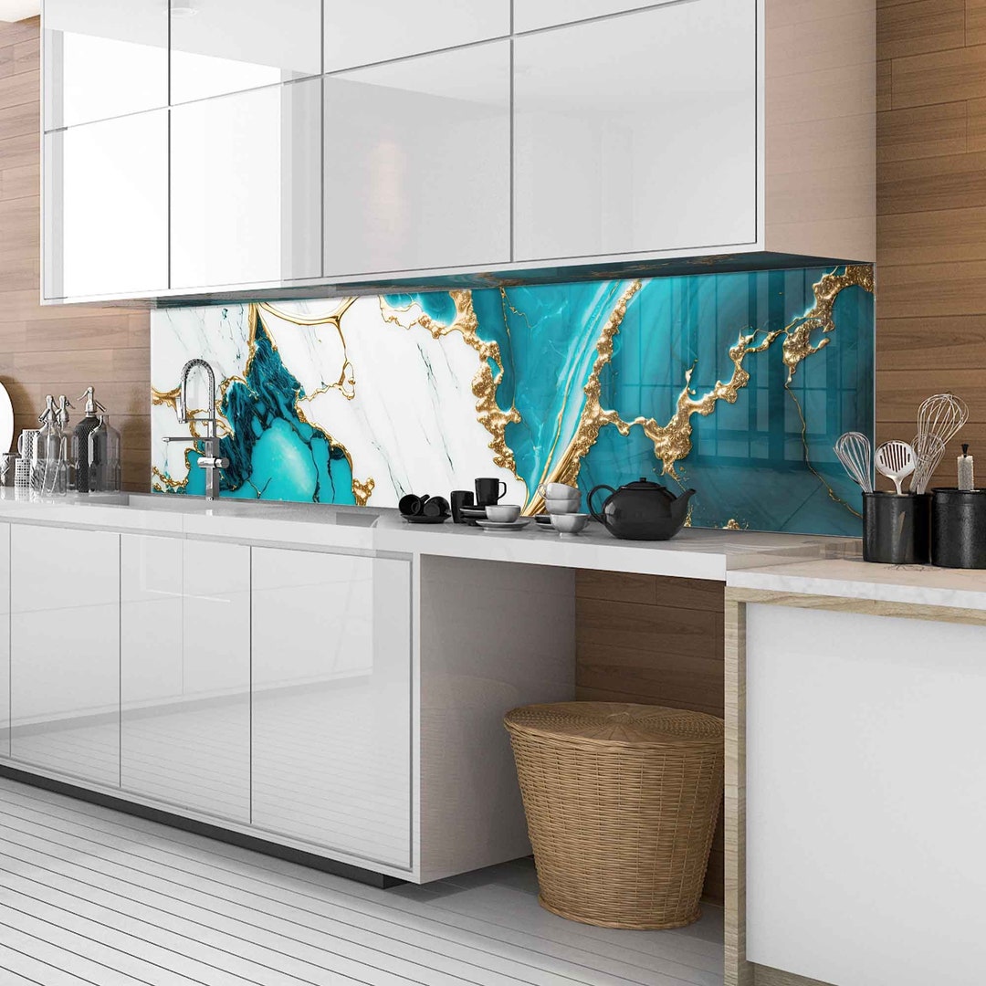 Kitchen Sink Cover, Kitchen Sink Splash Guard, Tempered Glass Kitchen ...