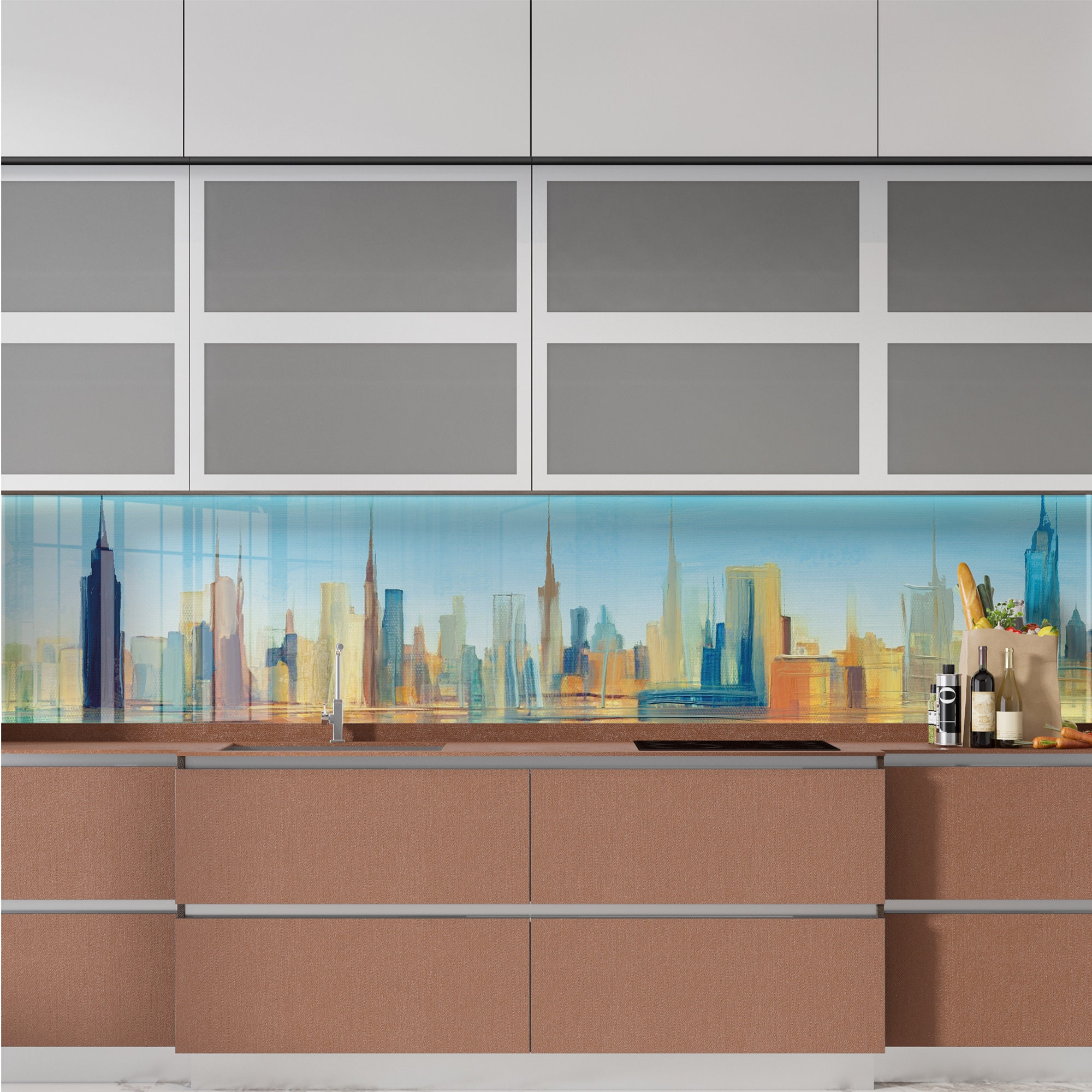 Kitchen Sink Splash Guard Kitchen Sink Cover Tempered Glass - Etsy
