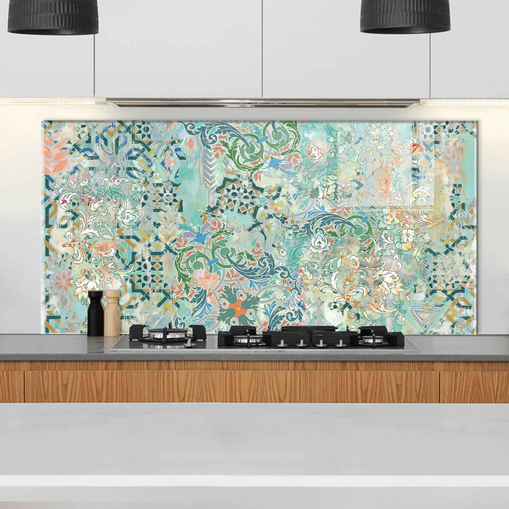 Kitchen Backsplash for Stove Stove Back Cover Glass - Etsy