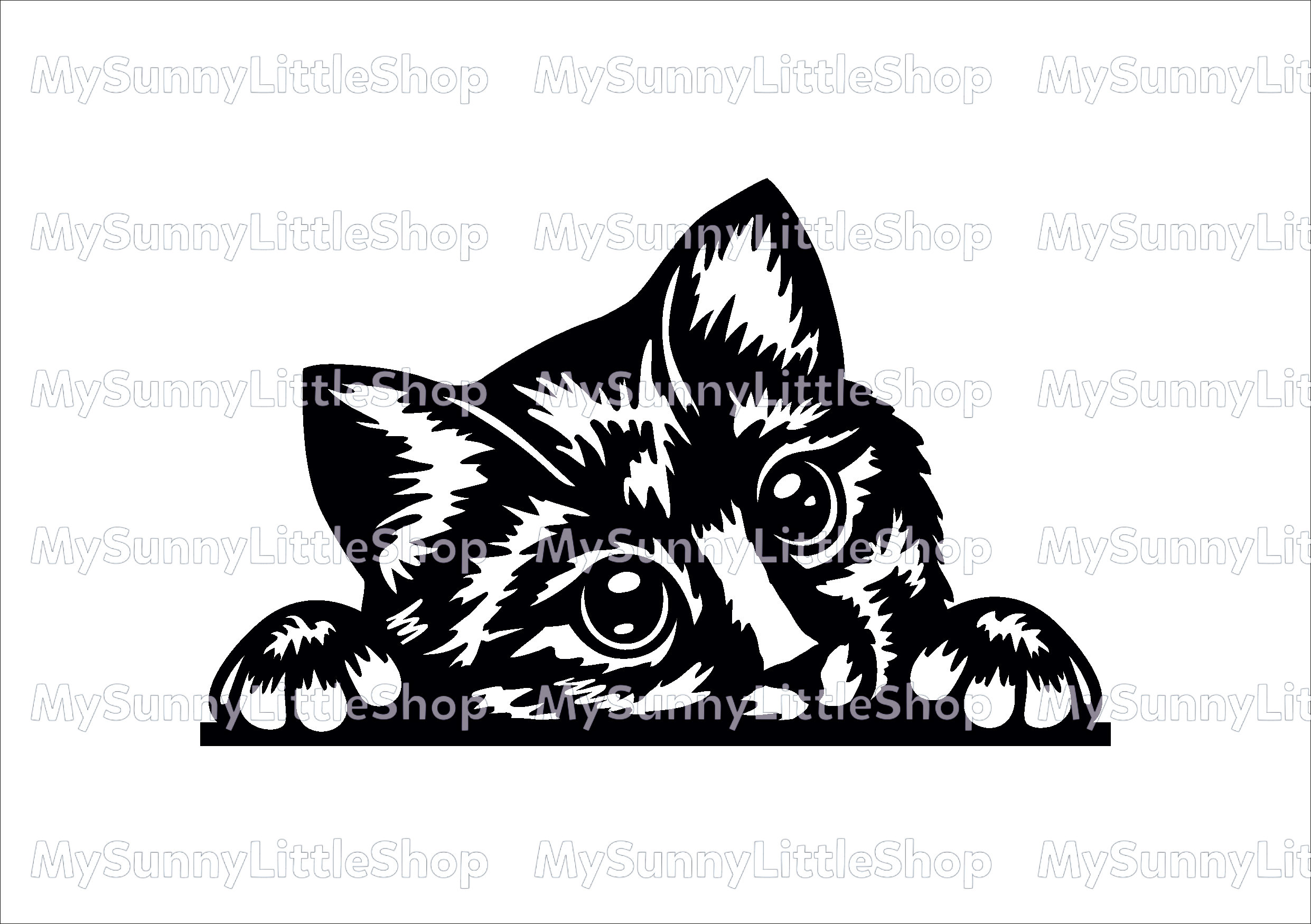 Cat Svg,cute Cat Svg File,black Cat Svg,peeking Cat Clipart,wall Cats ...