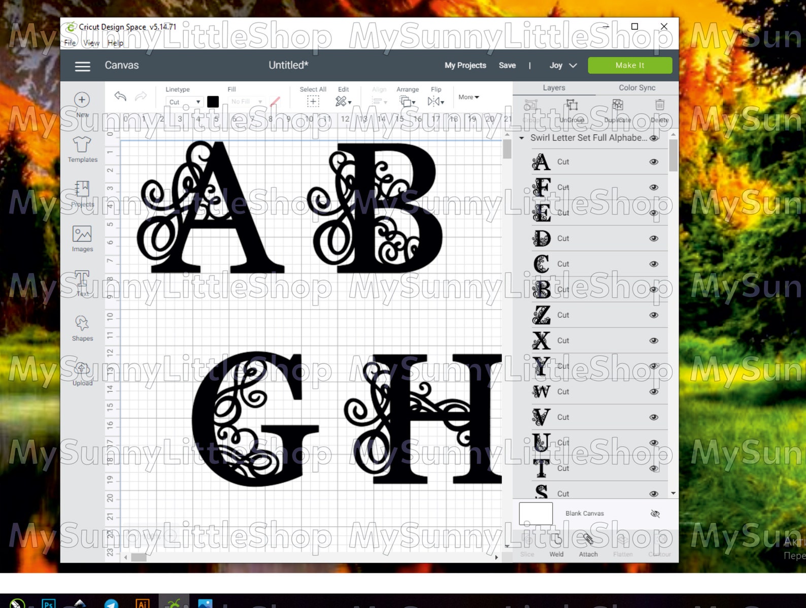 Swirl Letter Set,scroll,digital Cut File,full Alphabet,svg,dxf,cricut ...