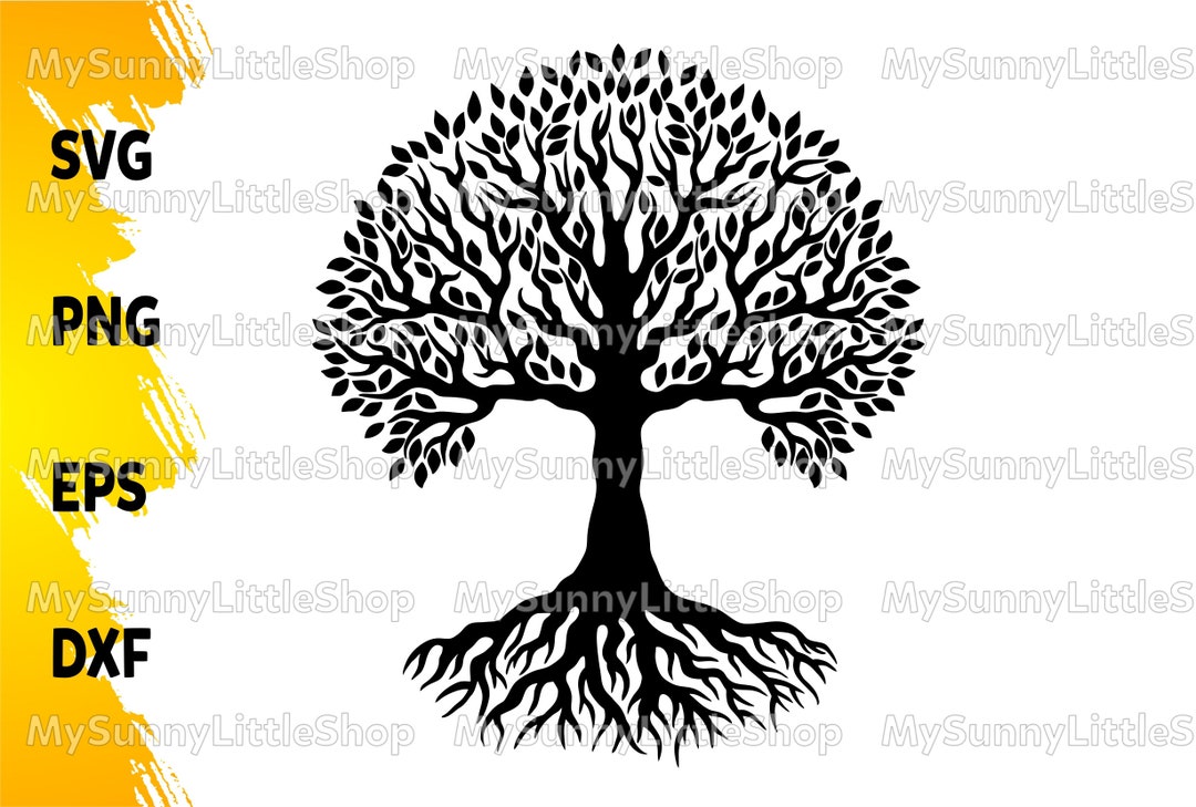 Hand-drawn-tree-life SVG - Tree of Life Svg - Digital Files -tree Svg ...
