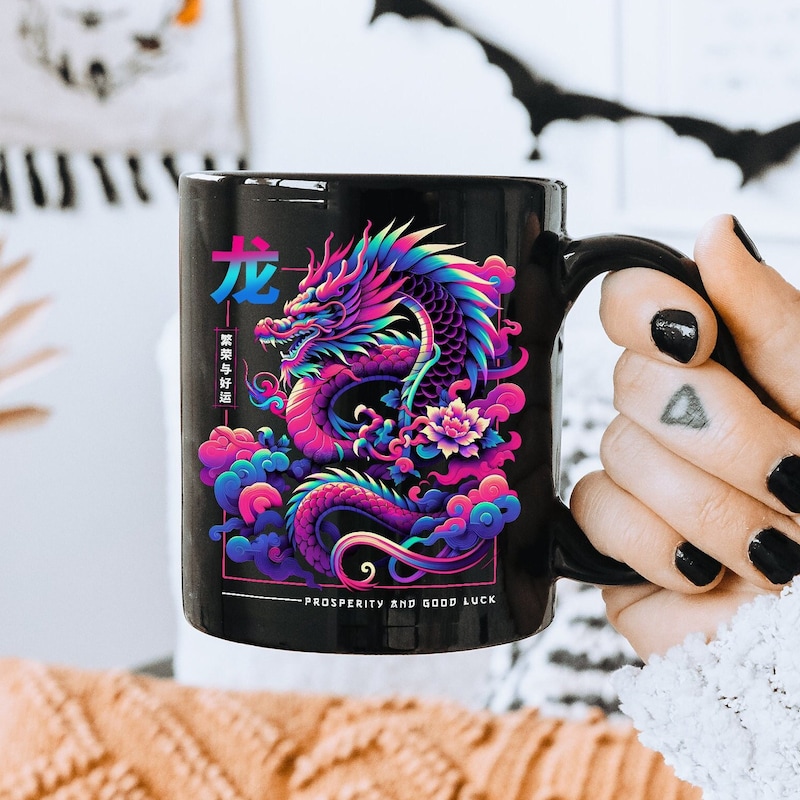 Dragon Mugs - Etsy