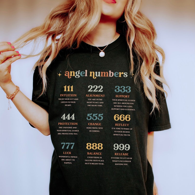 Angel Number Shirt - Etsy