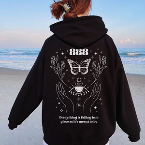 888 Angel Number Hoodie Angel Numbers 888 Hoodie Preppy Hoodie ...