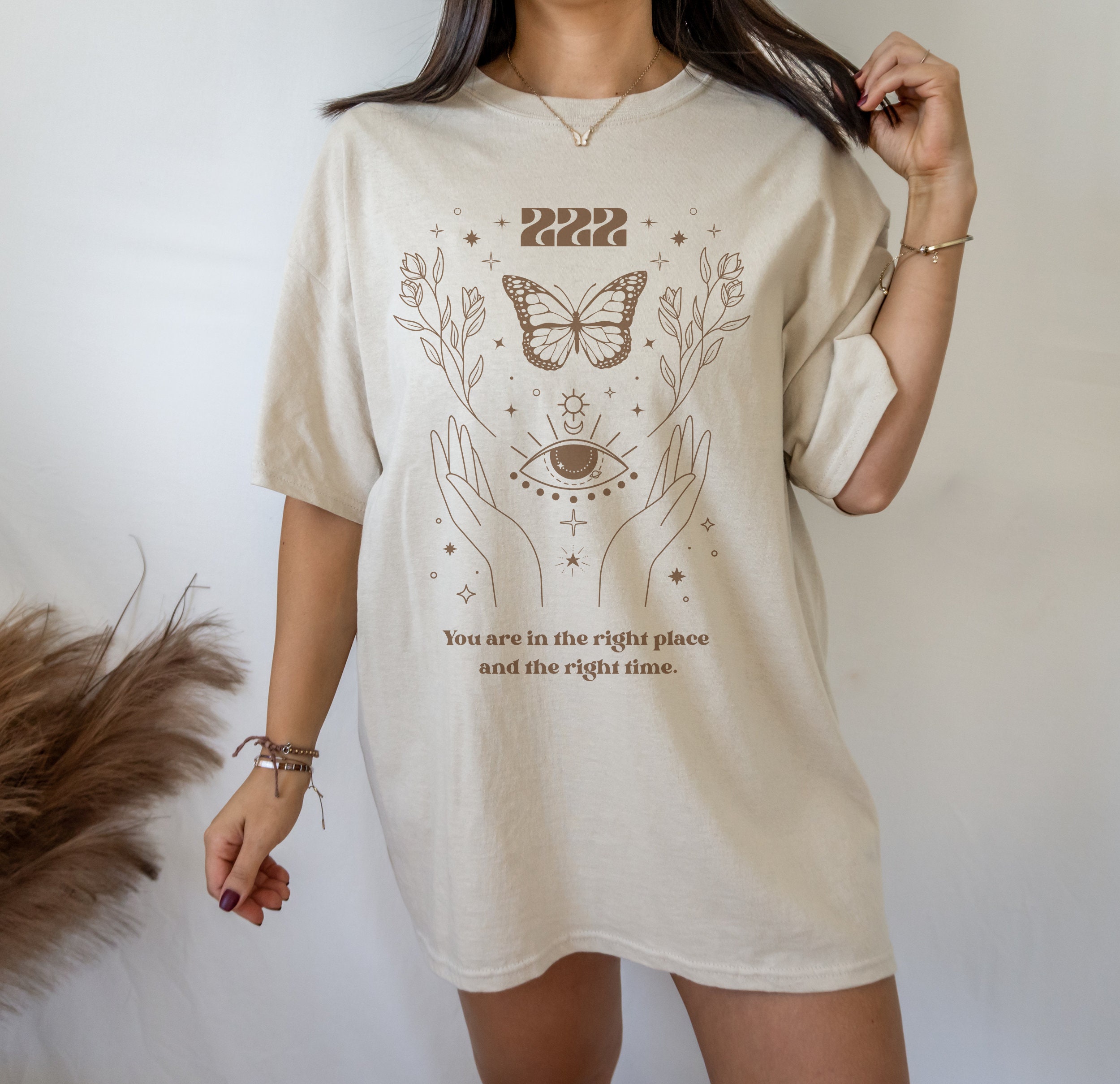 222 Angel Number Shirt Angel Number Sweatshirt Evil Eye Shirt Angel ...