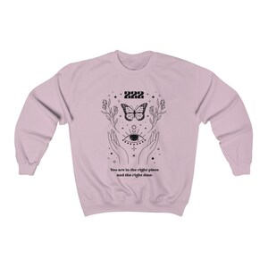 222 Angel Number Sweatshirt Angel Aesthetic Clothes Evil Eye Shirt ...