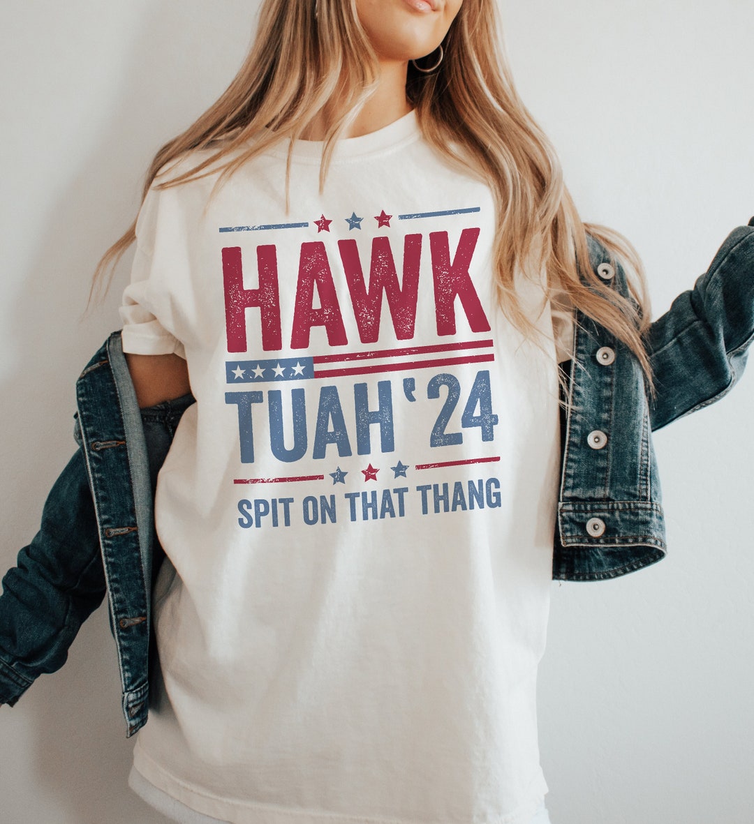 Hawk Tuah 24 Spit on That Thang Shirt Trendy Shirt Funny Meme Shirts ...