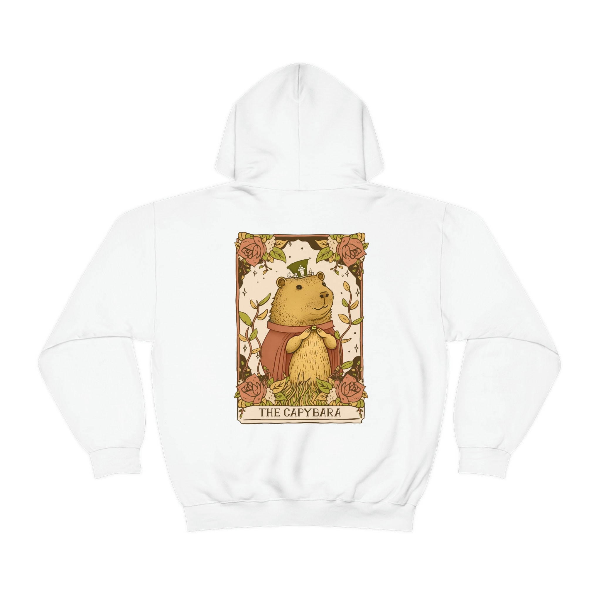 Capybara Hoodie Tarot Hoodie Cute Capybara Gift Tarot Card - Etsy