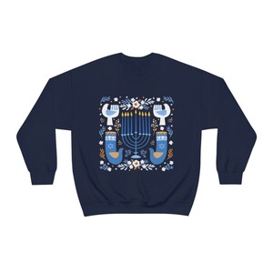 Hannukah Sweater Hanukkah Sweater Cottagecore Sweater Chanukah Sweater ...