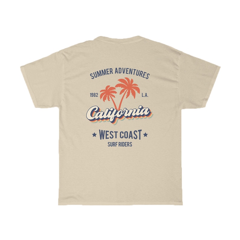 Retro California Tee California Tshirt California Shirts Beach - Etsy