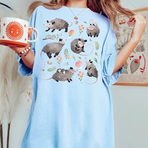 Possum Shirt Opossum Shirt Possum Print Possum T Shirt Possum Gifts ...