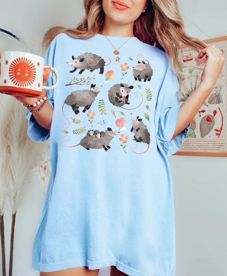 Possum Shirt Opossum Shirt Possum Print Possum T Shirt Possum - Etsy