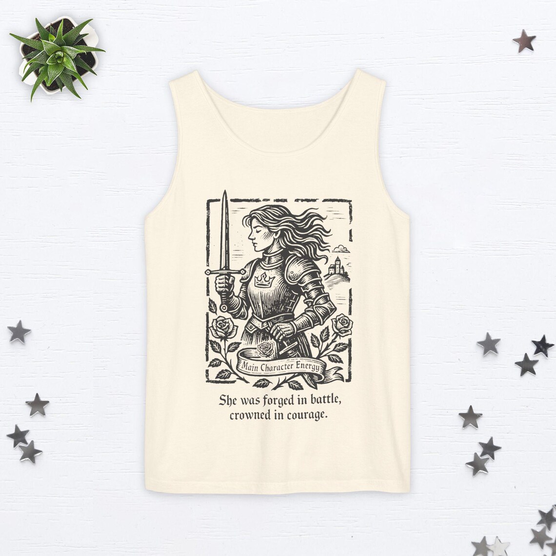 Castlecore Tank Top Medieval Tank Top Booktrovert Tank Top Fantasy ...