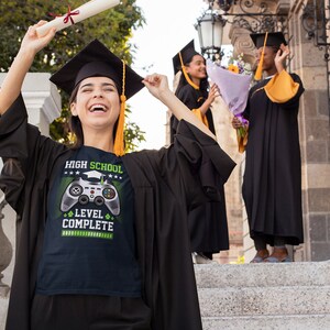 High School Level Complete Shirt Gamer Graduation 2021 Shirt High ...