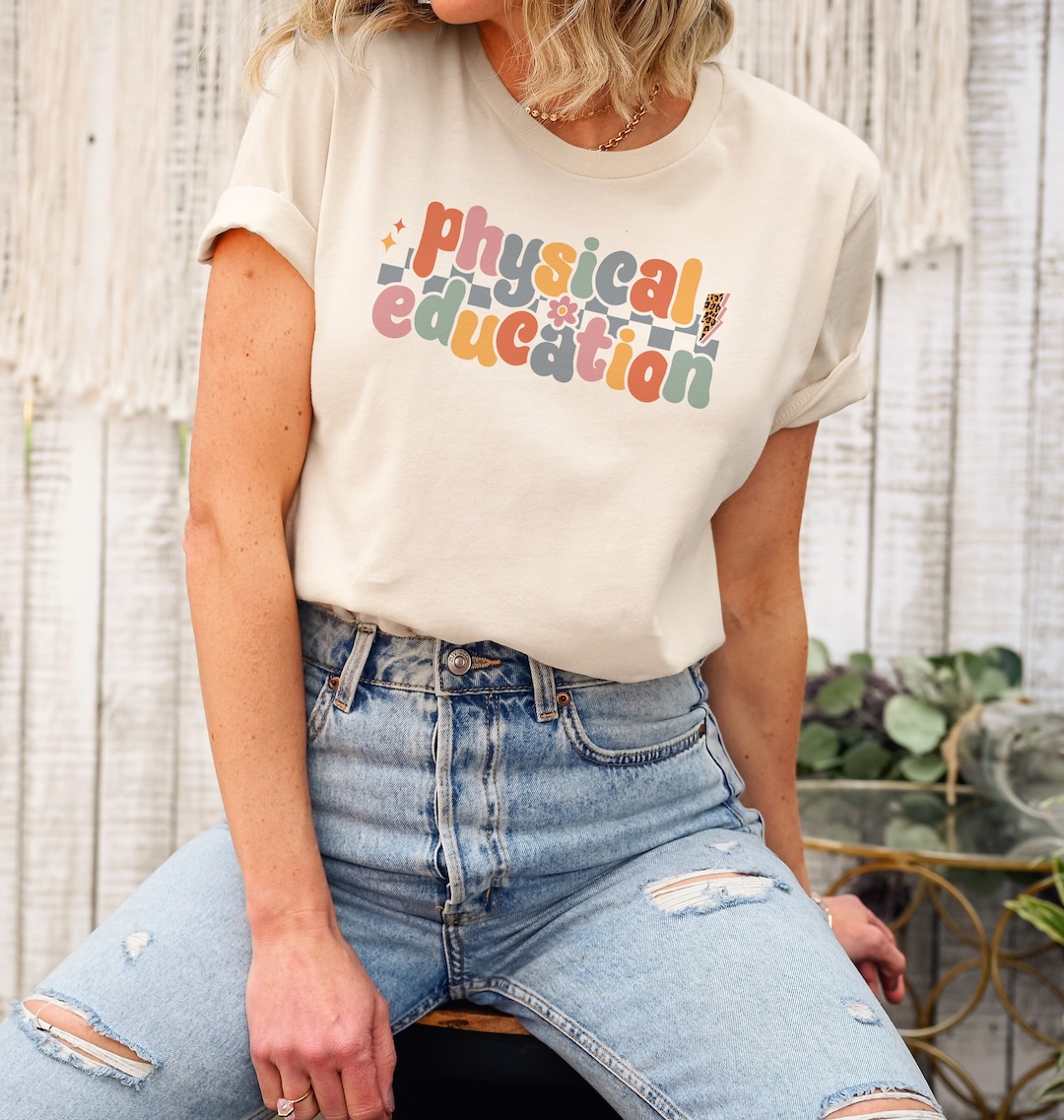 Retro Pe Teacher Shirt Physical Education Teacher Back to School Shirt ...