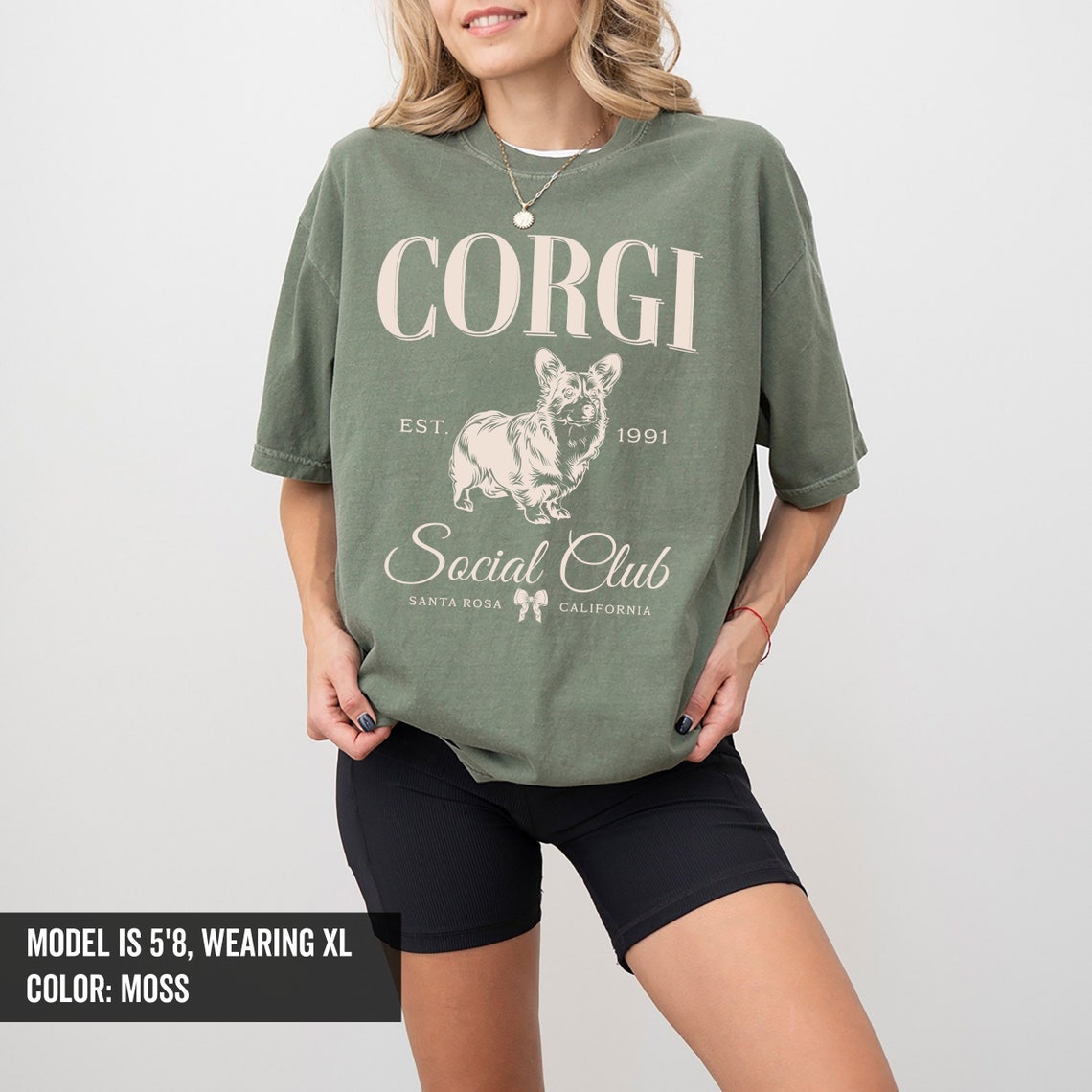 Custom Corgi Shirt Old Money Aesthetic Clothes Social Club Shirt Preppy ...