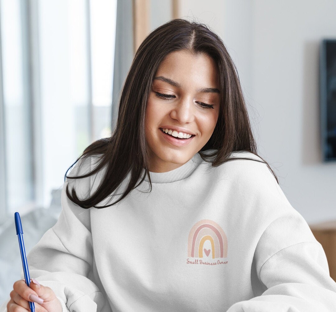 Support Small Business Owner Sweatshirt Business Owner Gift ...