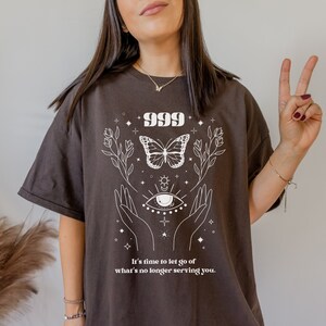 999 Angel Number Shirt Angel Numbers Angelcore Good Energy Shirt ...
