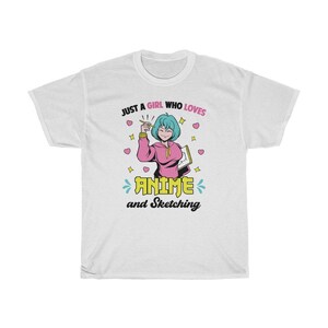 Anime Girl Shirt Otaku Shirt Anime Merch Anime Clothes Anime Top Kawaii ...