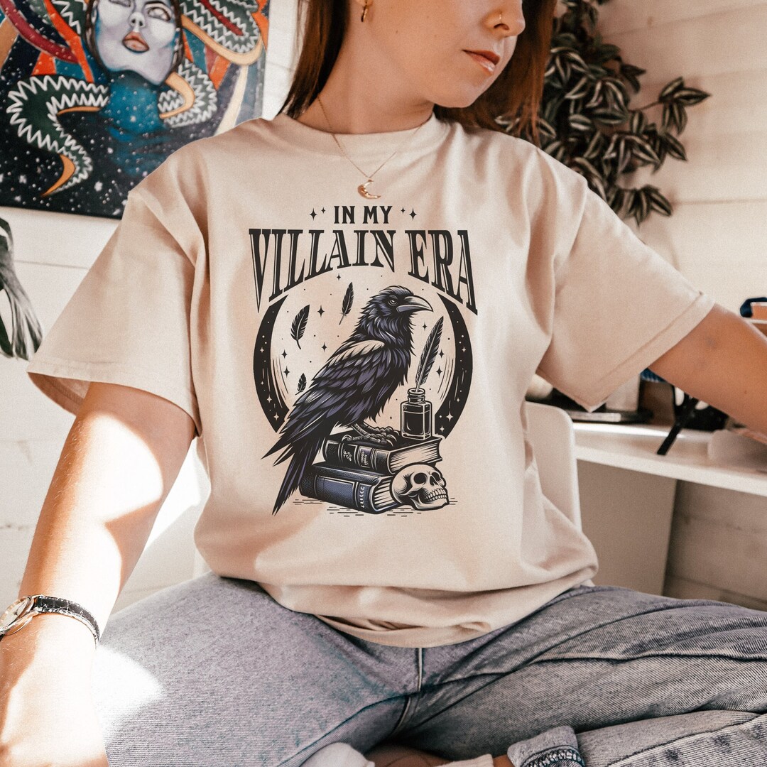 In My Villain Era Shirt Morally Grey Shirt Bookish Shirt - Etsy