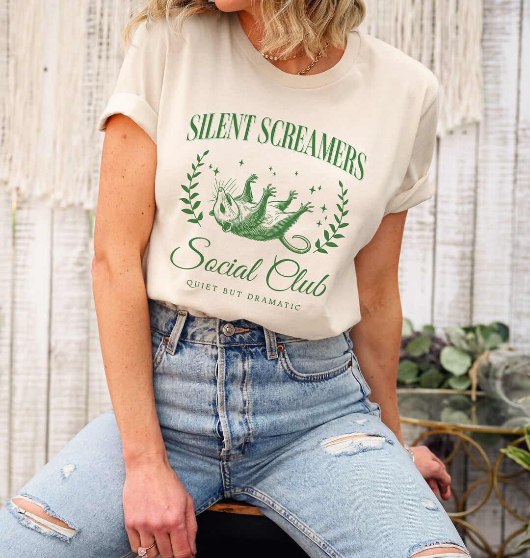 Possum Social Club Shirt Funny Possum Shirt Old Money Aesthetic Clothes ...