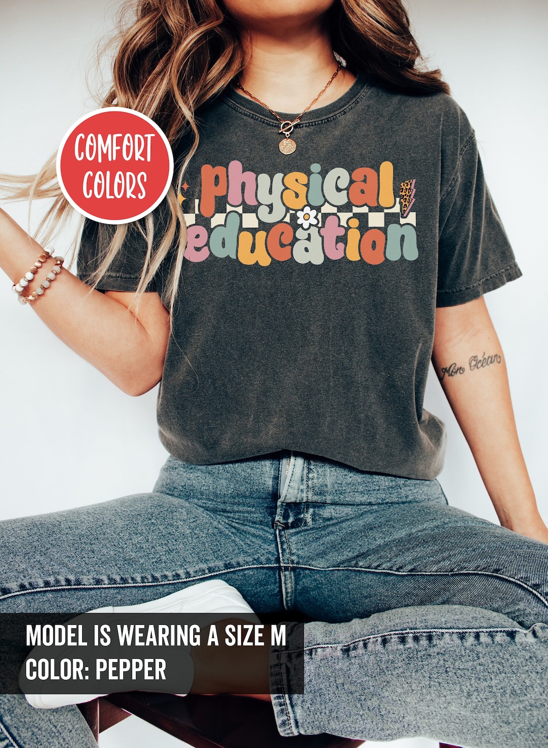 Retro Pe Teacher Shirt Physical Education Teacher Back to School Shirt ...