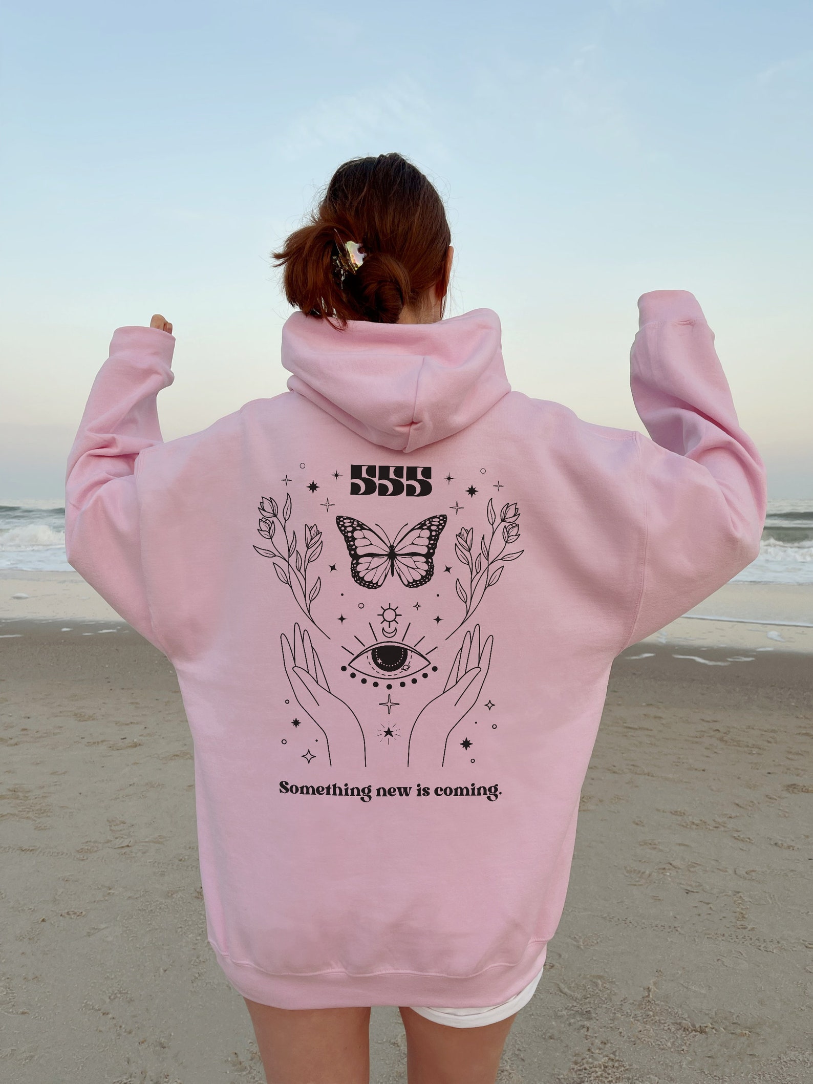 555 Angel Number Hoodie Angel Numbers 555 Hoodie Preppy Hoodie - Etsy